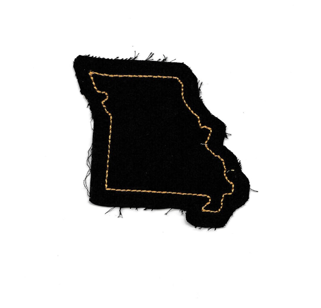 Distressed Missouri State Patch! Custom Made! - Etsy