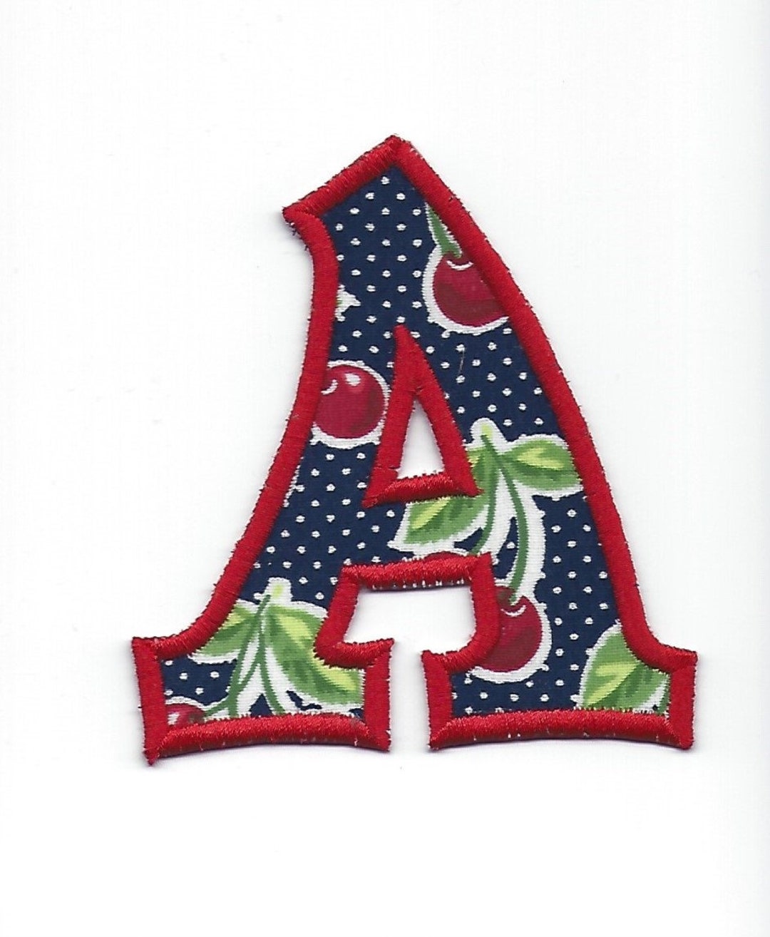 Cherry Print Letter! Multiple Sizes to Chose From. Custom Made! - Etsy