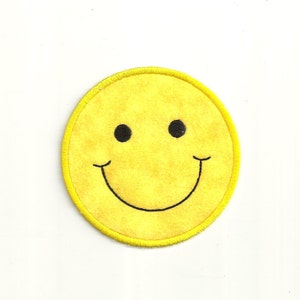 Smiley Face Patch Custom Made - Etsy