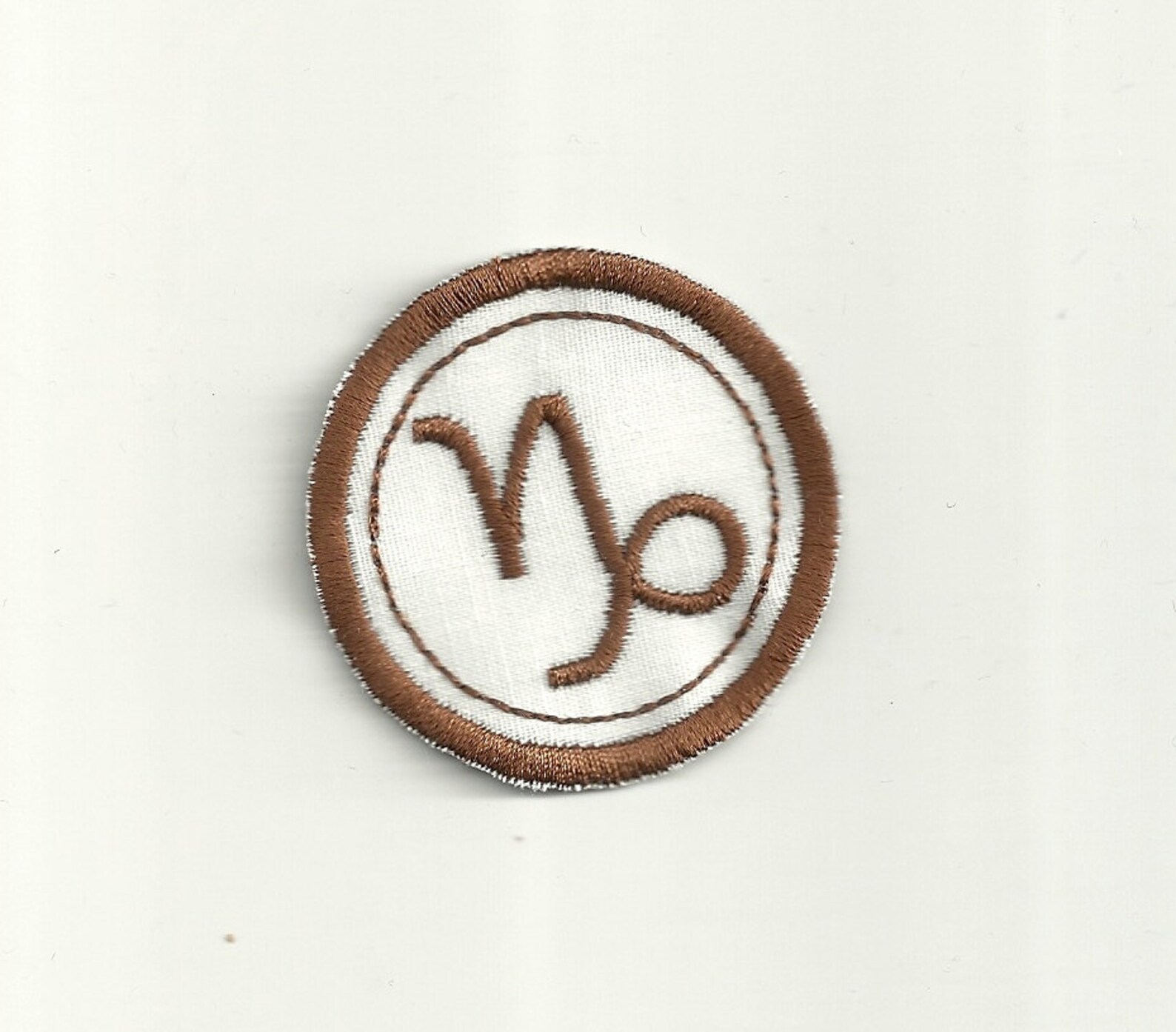 Zodiac Capricorn Merit Badge, Patch! Any Color Combo, Custom Made! - Etsy