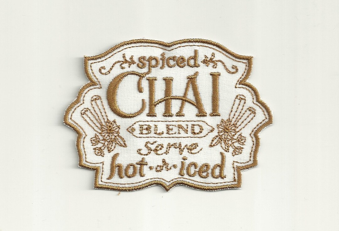 Chai Tea Cafe Patch! Custom Made! AP11 - Etsy