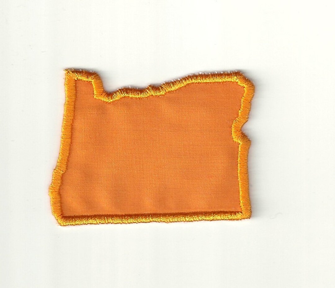 4" Oregon State Patch! Any Color! Custom Made! - Etsy