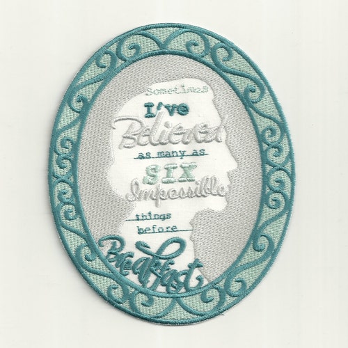 Mark Twain Quote Cameo Patch Custom Made - Etsy