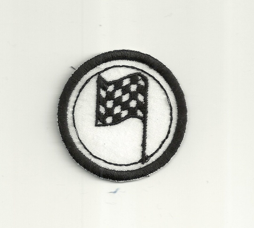 2" Racing Merit Badge, Patch! Any Color Combo! Custom Made! - Etsy