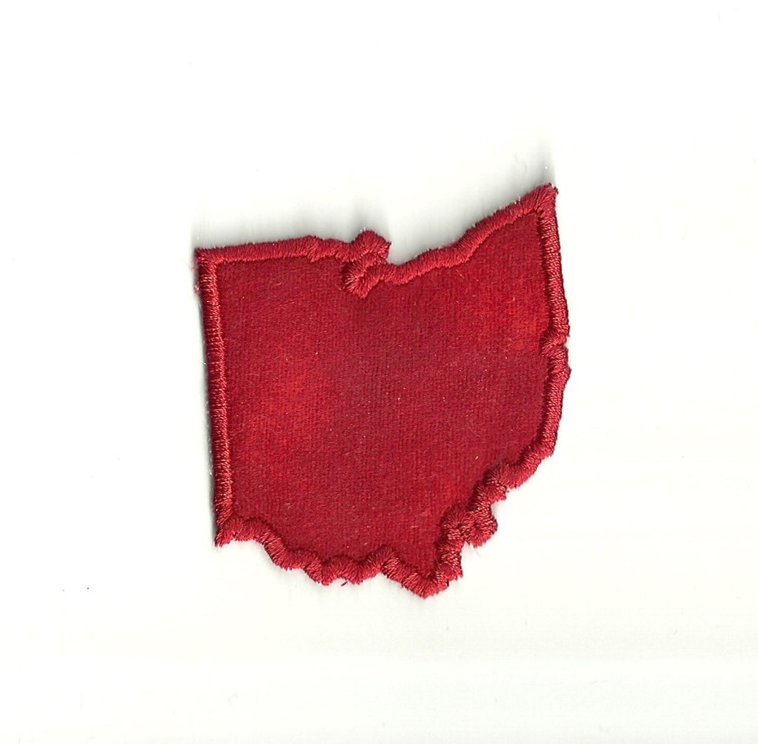 Ohio State Patch! Any Color! Custom Made! - Etsy