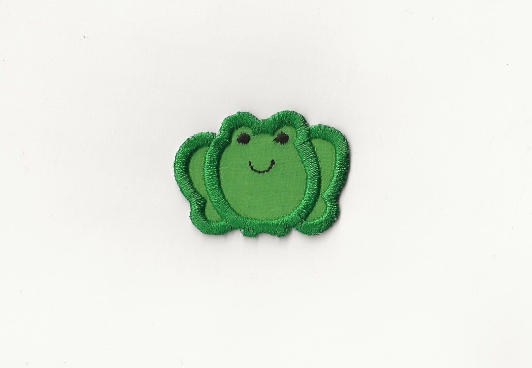 Tiny 2" Frog Patch! Custom Made! - Etsy