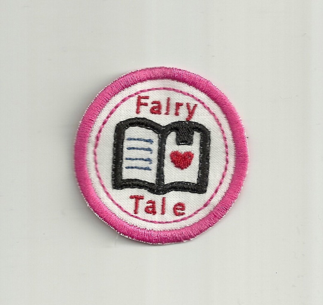 2" Fairy Tale Merit Badge, Patch! Any Color Combo! Custom Made! - Etsy