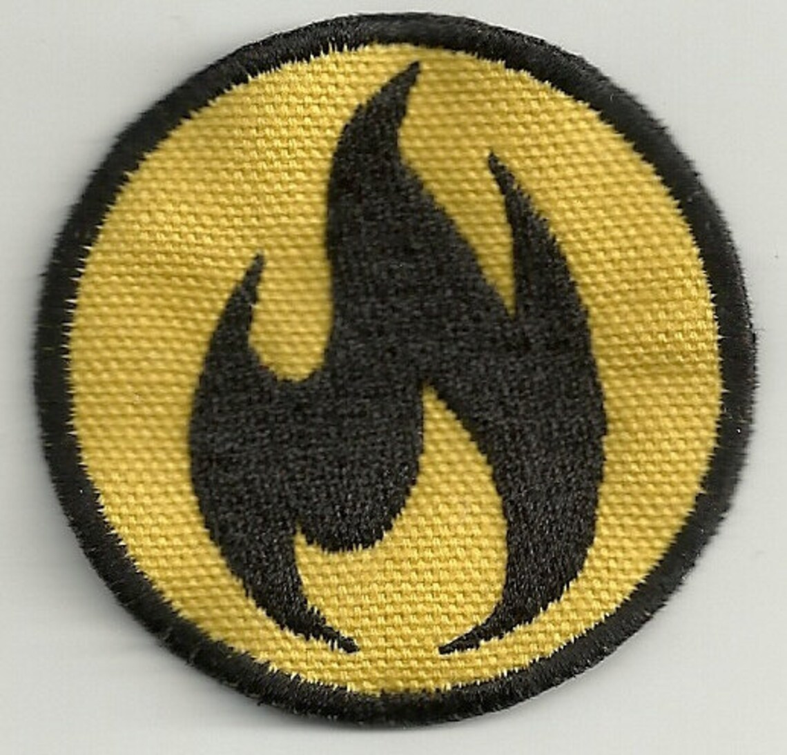 Small Fire Sign Patch Custom Made | Etsy