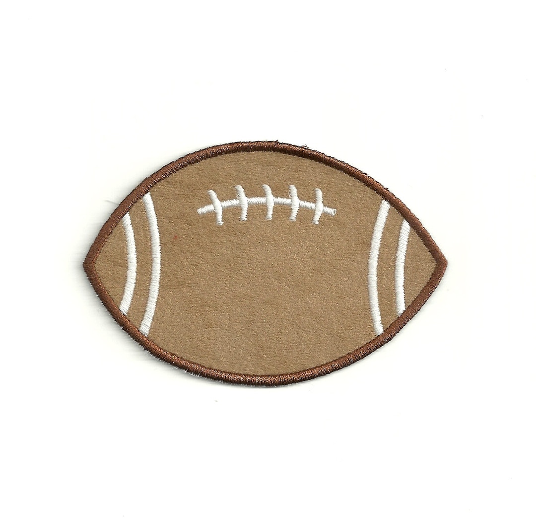 4" Football Patch Custom Made! - Etsy