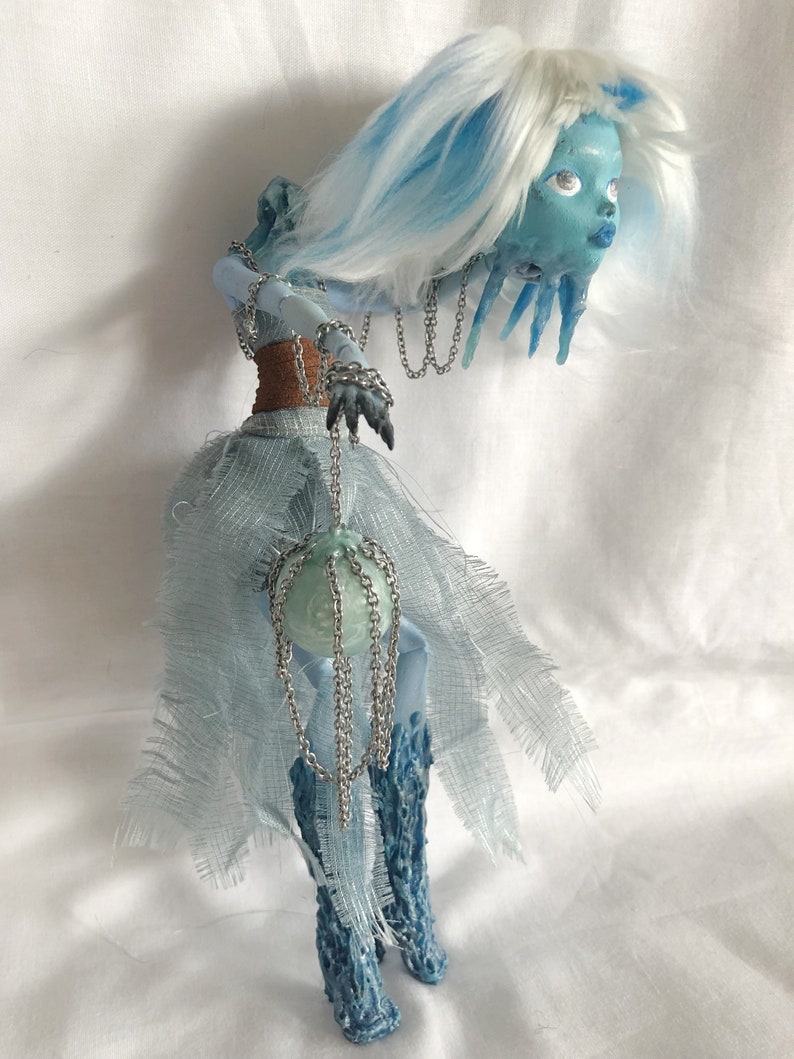Figurine, Altered Doll, Doll Repaint - Etsy