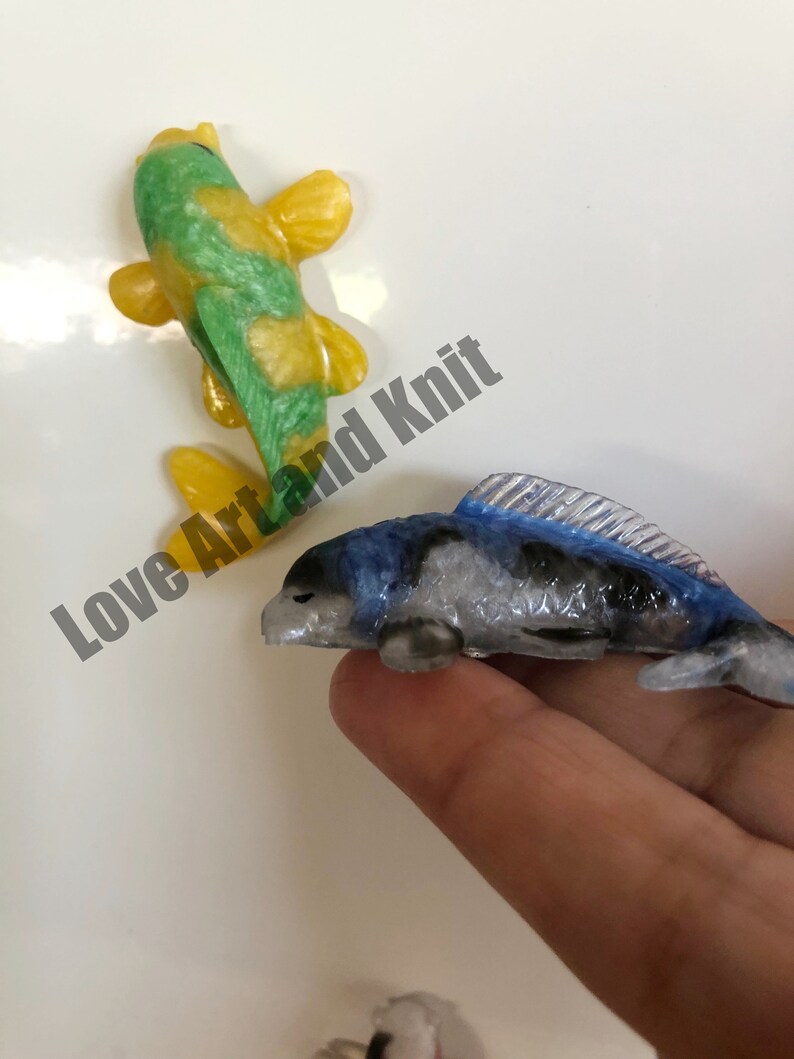 Fridge Magnets Koi Fish Decorative Magnets - Etsy