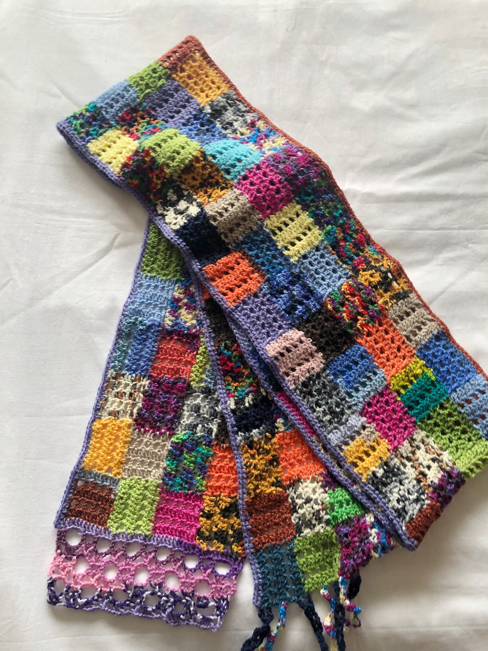 Boho Scarf Colourful Scarf - Etsy