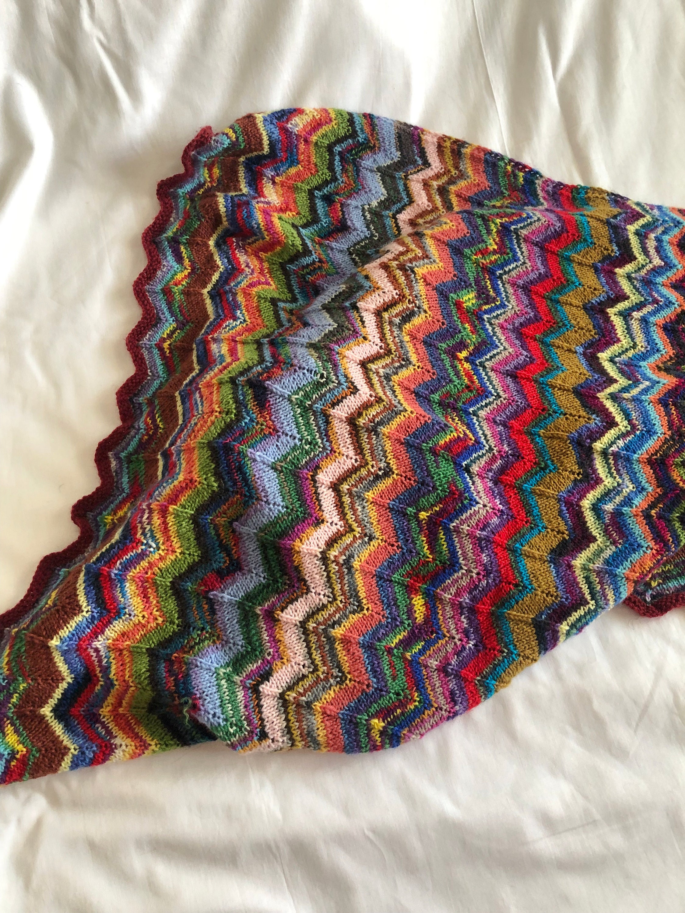 Knitted Wrap Shawl Knitted Scarf Knitted Shawl - Etsy