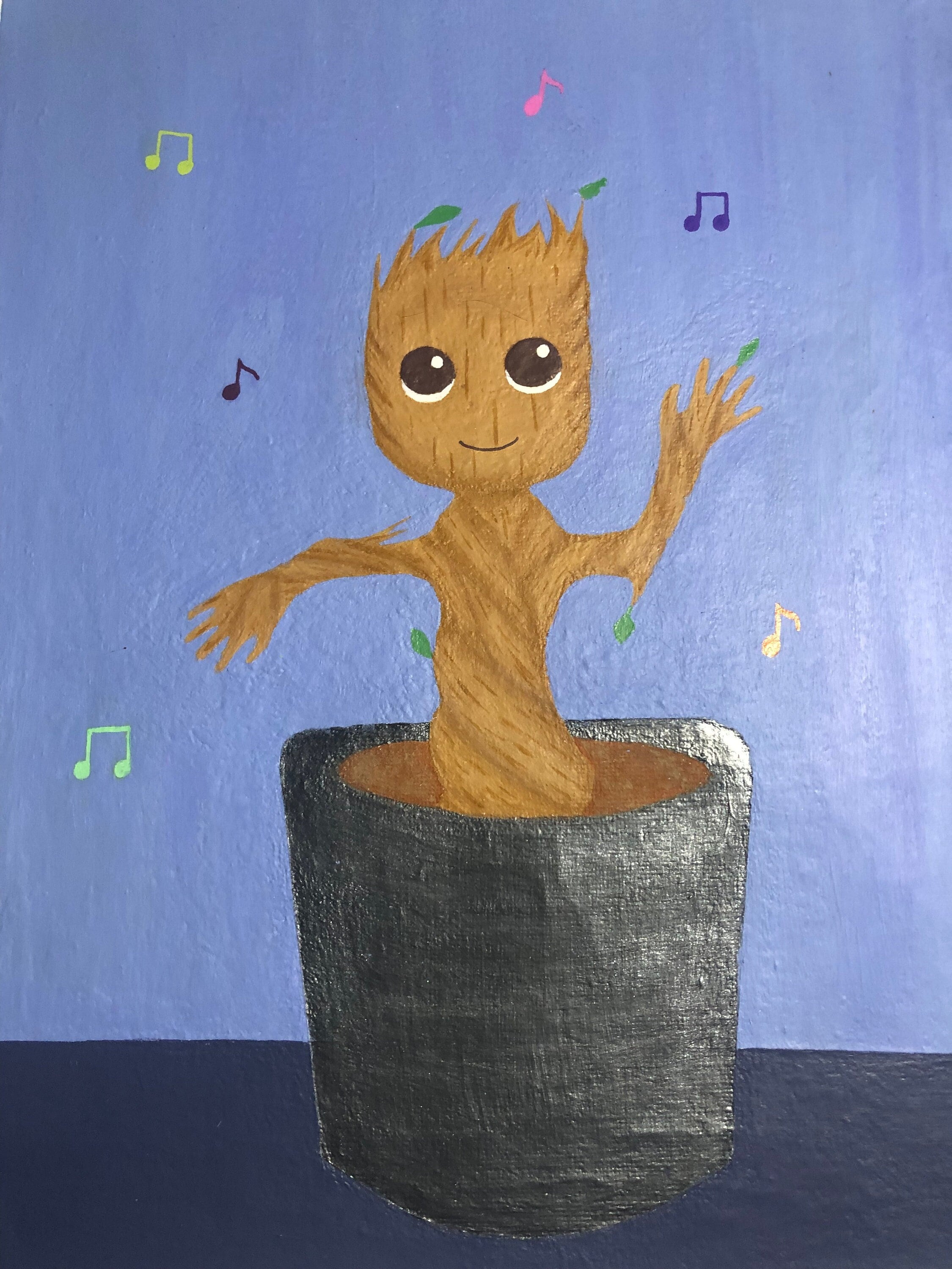 Canvas, Art, Acrylic, Painting, Original, Size 24-30cm, Groot, Wall ...