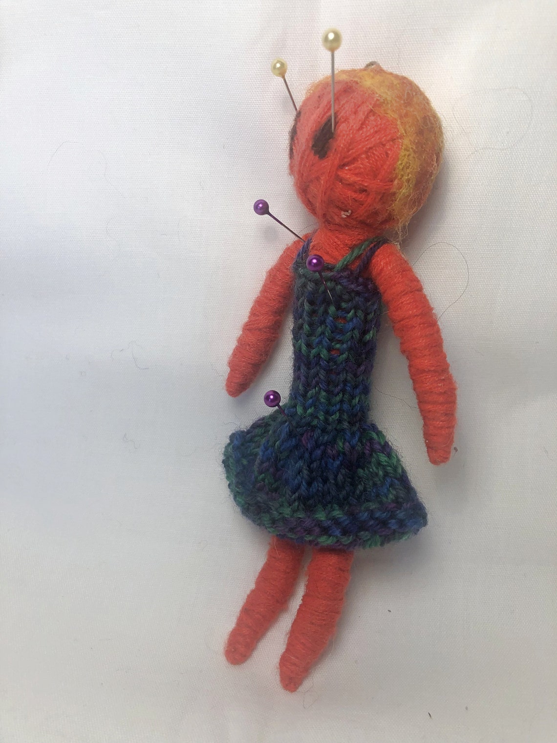 Cute Voodoo Doll Yarn Doll - Etsy