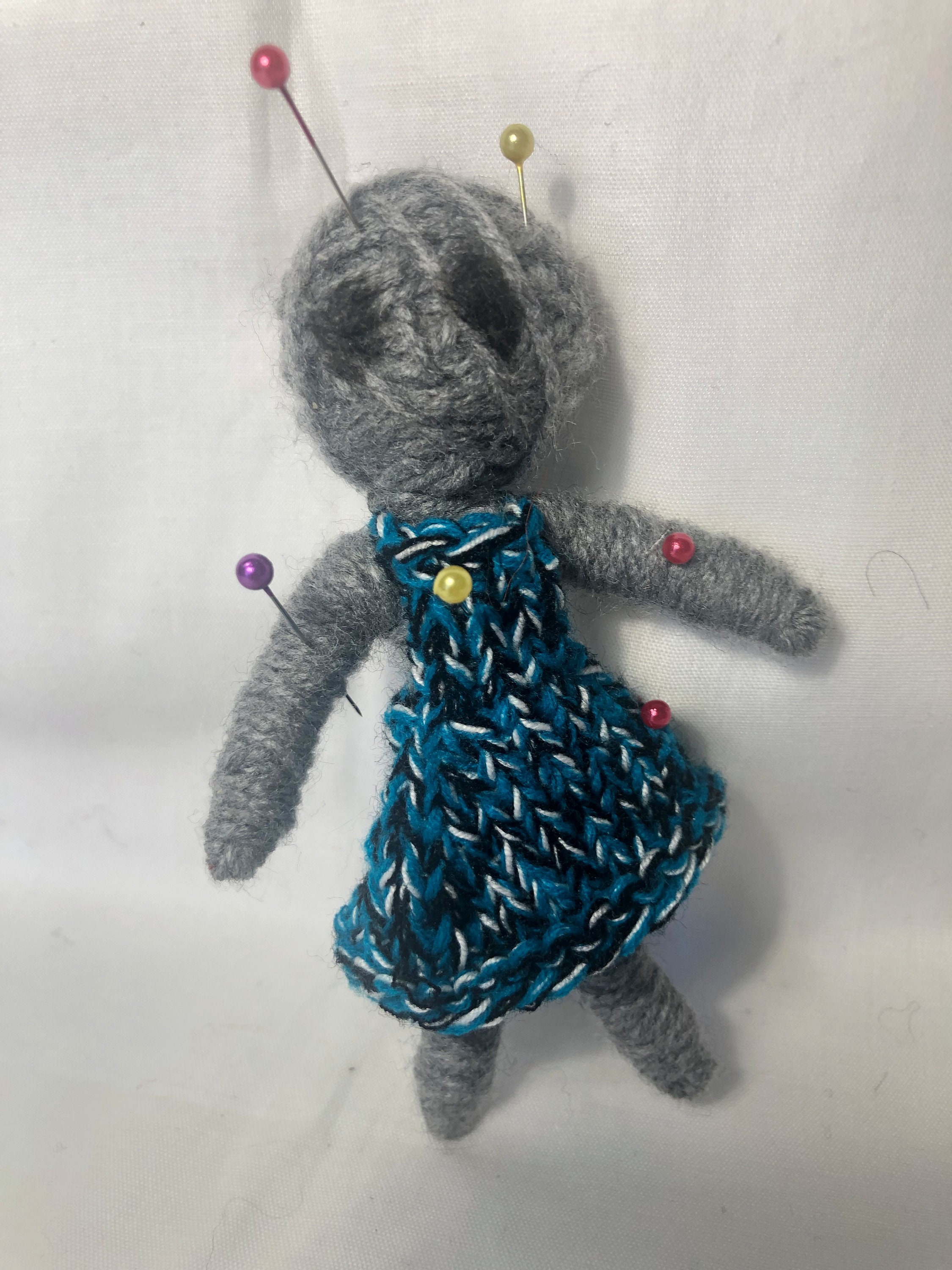 Voodoo Doll, Halloween Decoration, Yarn Doll - Etsy