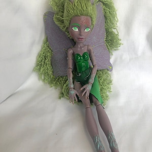 Butterfly Figurine, Altered Monster High Butterfly - Etsy