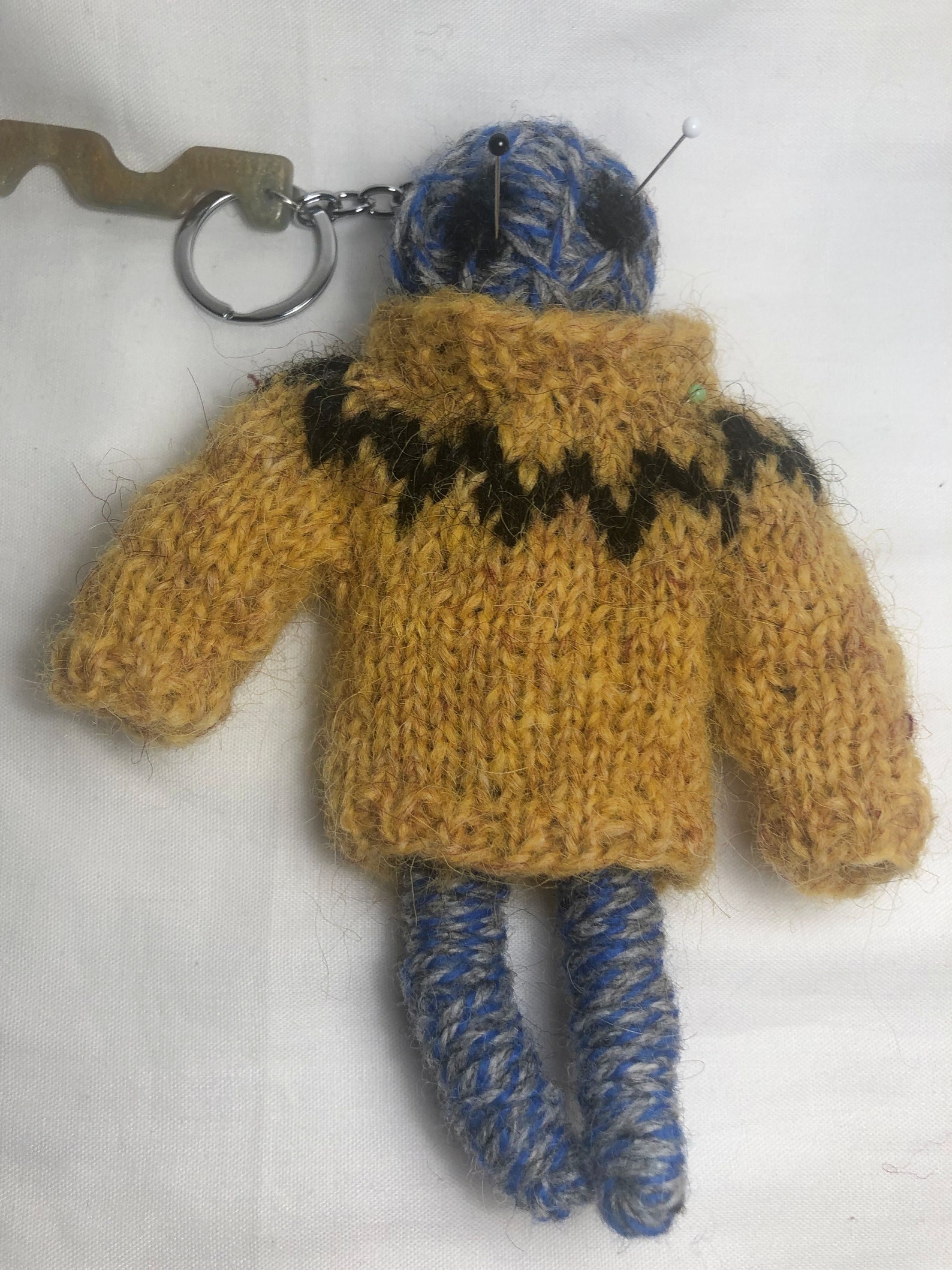 Keychain Voodoo Doll Charm Voodoo Doll - Etsy