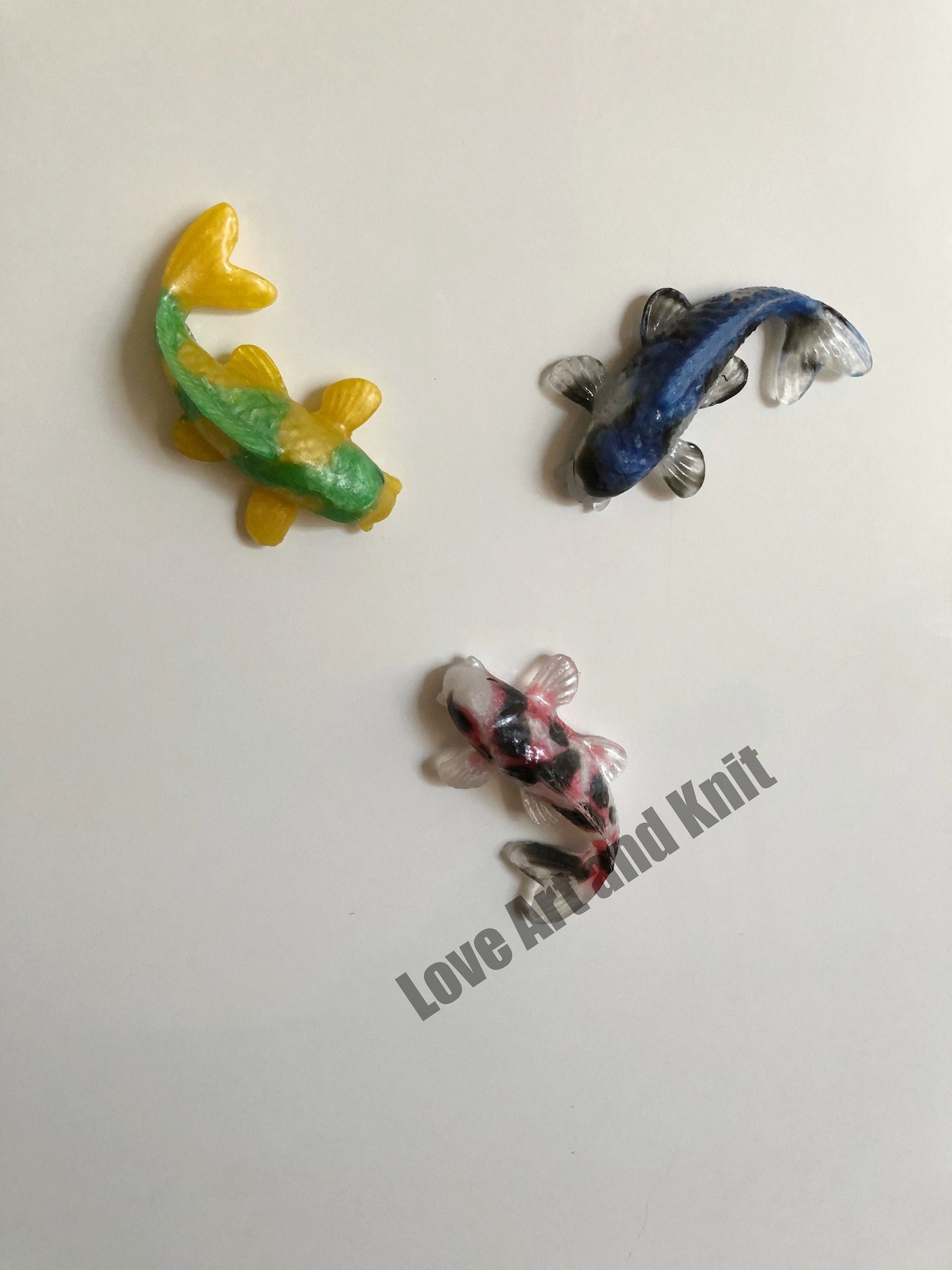 Fridge Magnets Koi Fish Decorative Magnets - Etsy