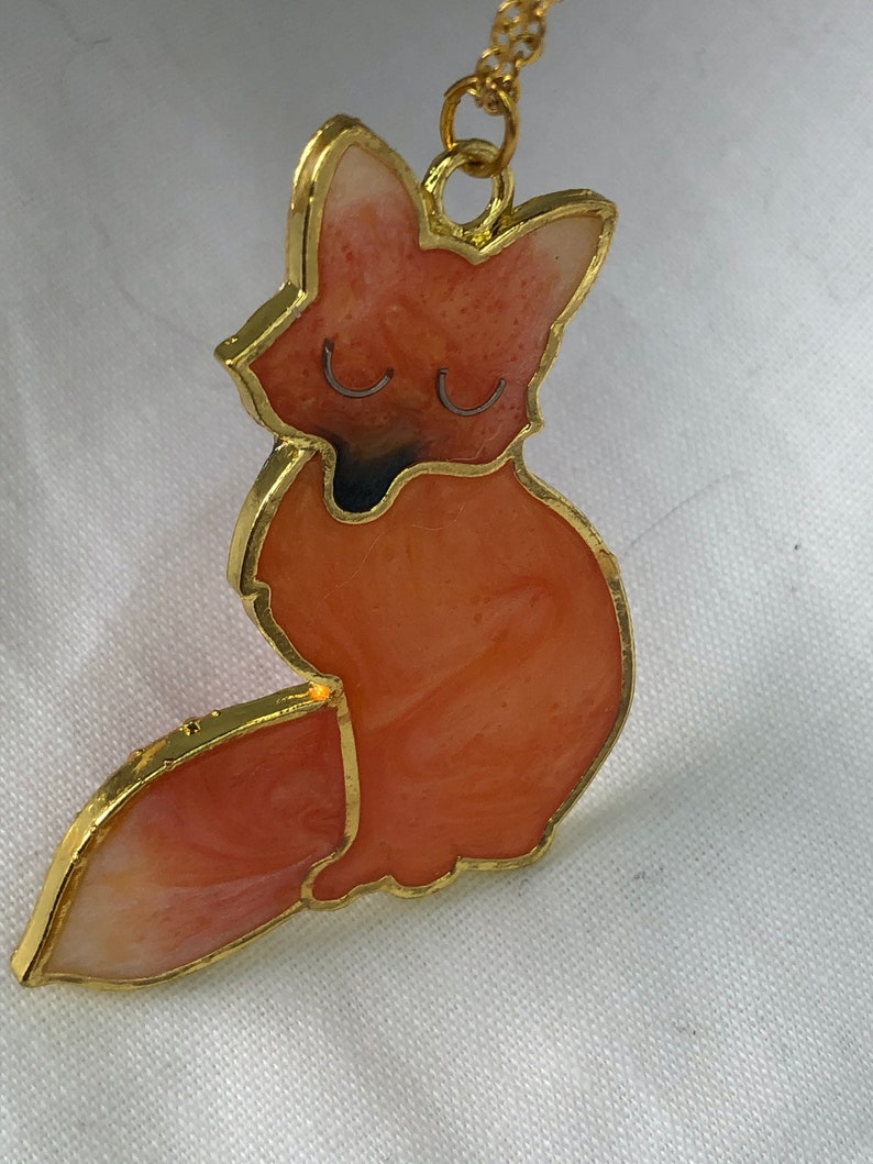 Jewellery for Her Resin Jewellery Resin Fox - Etsy