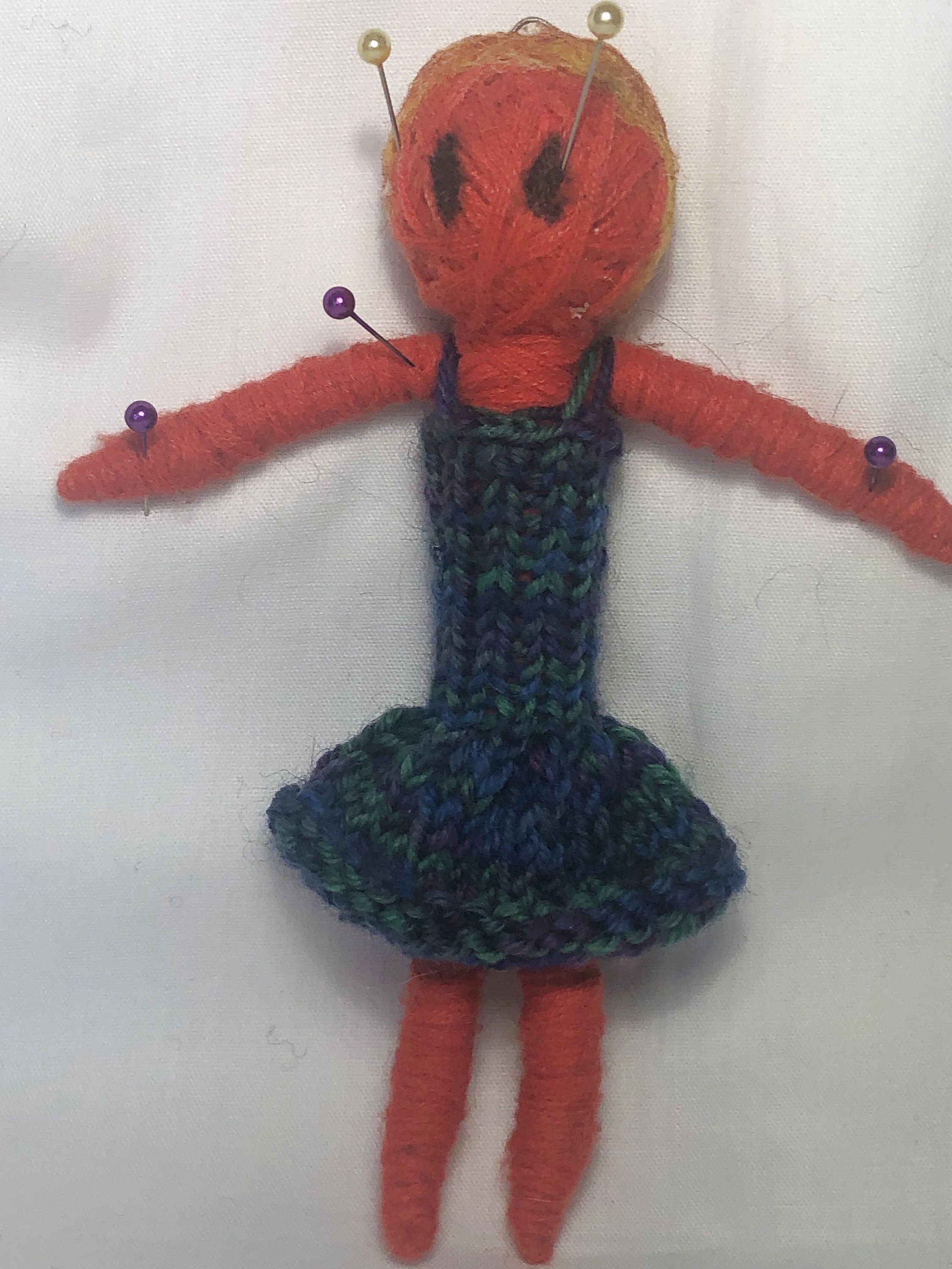 Cute Voodoo Doll, Yarn Doll - Etsy