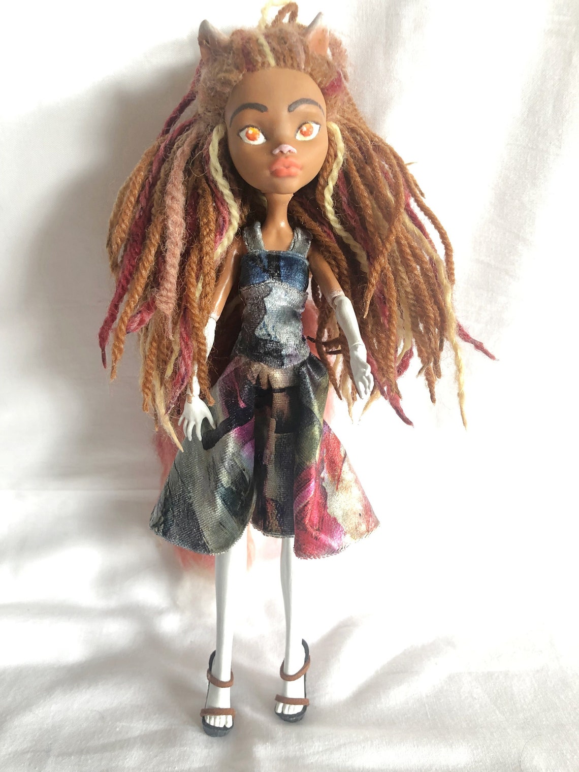 Repainted Doll Figurine - Etsy