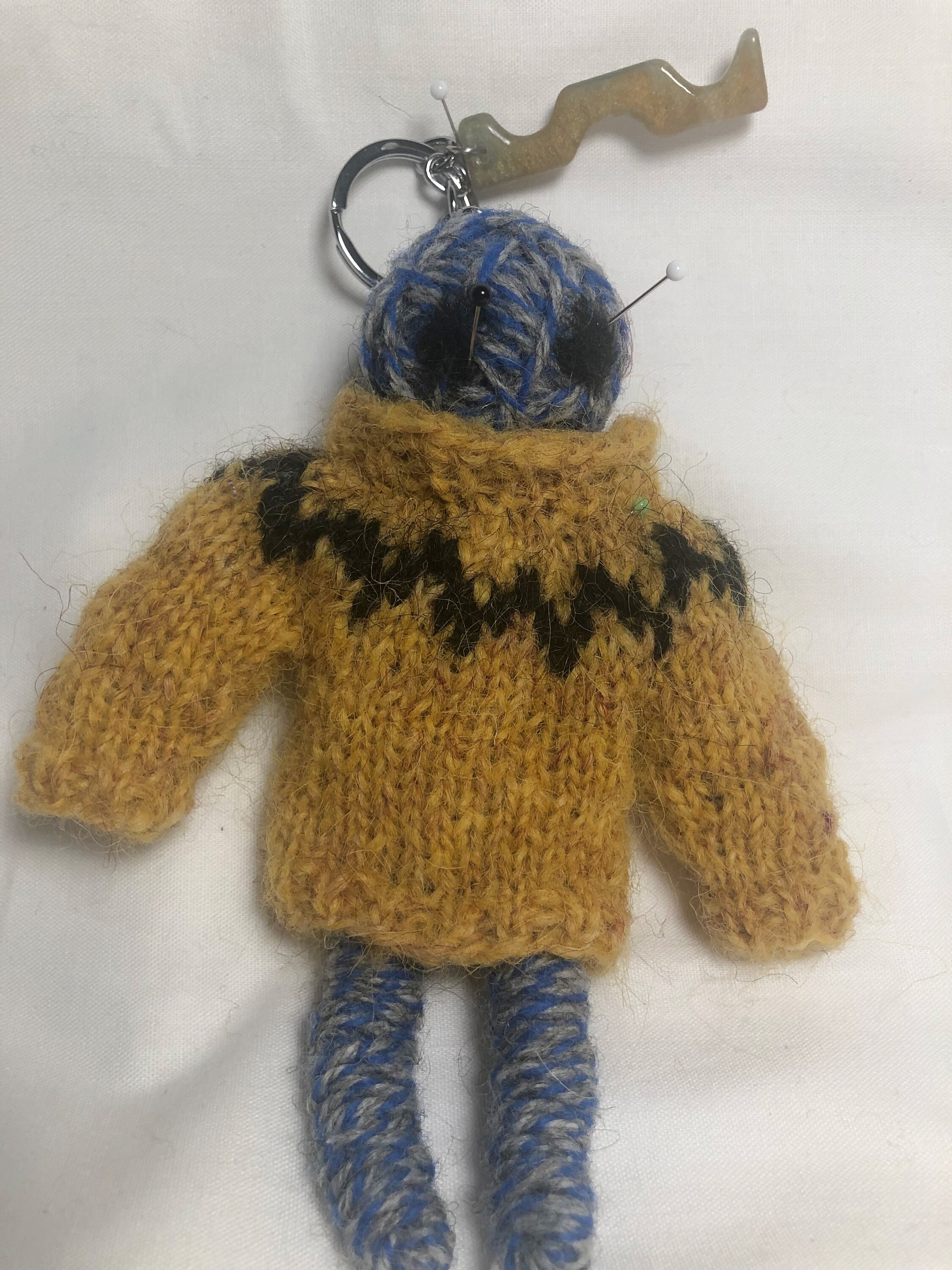 Keychain Voodoo Doll, Charm Voodoo Doll - Etsy