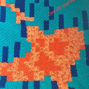 Blanket Afghan Throw Icelandic Wool Koi Fish - Etsy