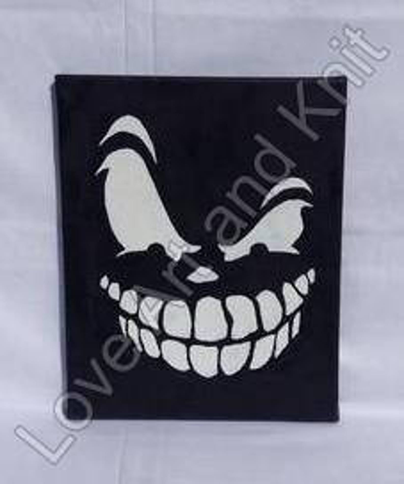 Canvas Acrylic Painting Skull Original Painting Gothic - Etsy