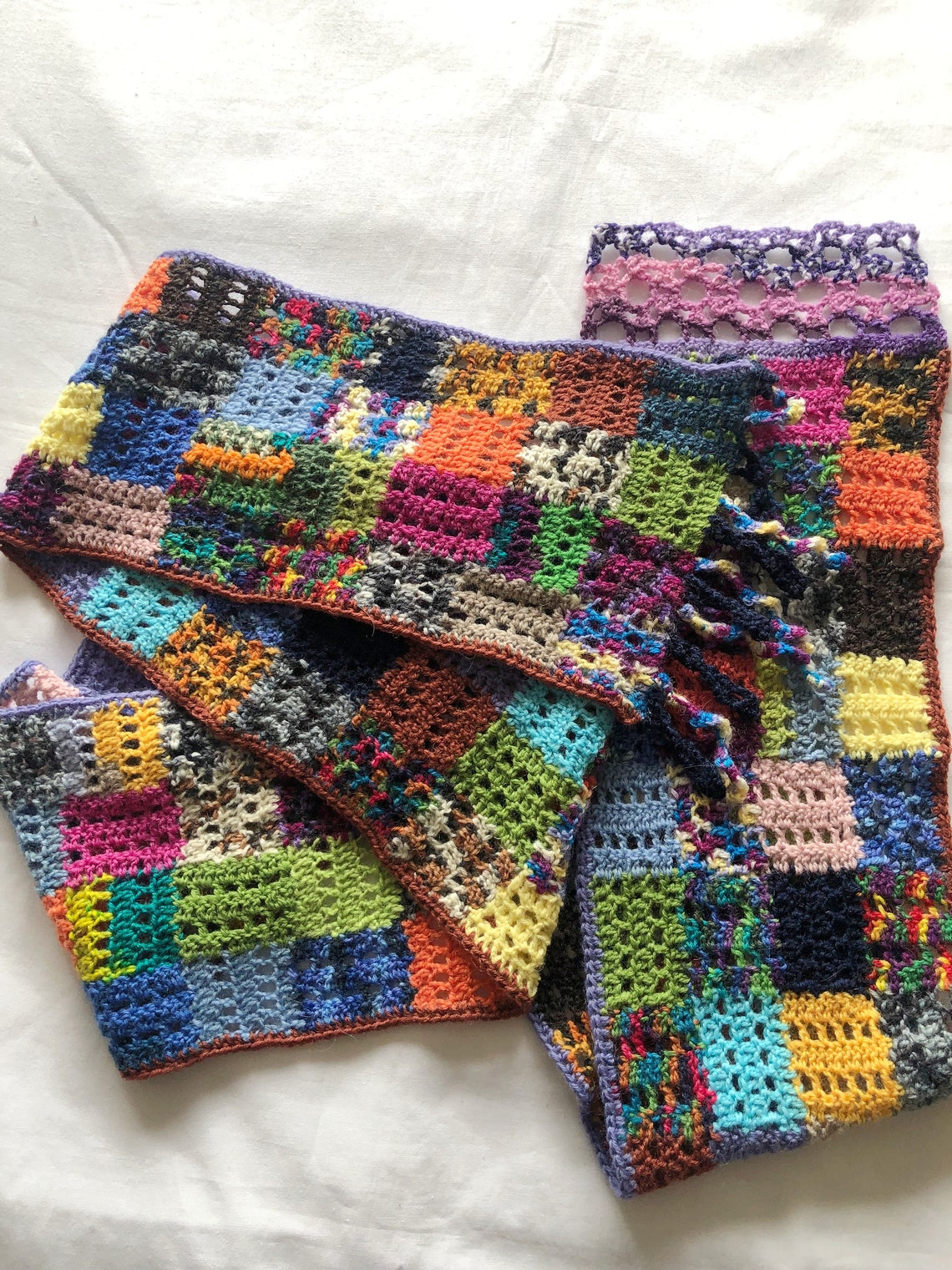 Boho Scarf Colourful Scarf - Etsy