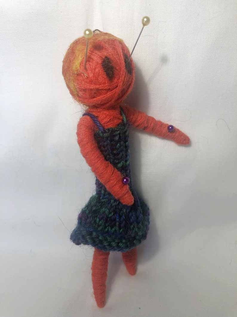 Cute Voodoo Doll Yarn Doll - Etsy