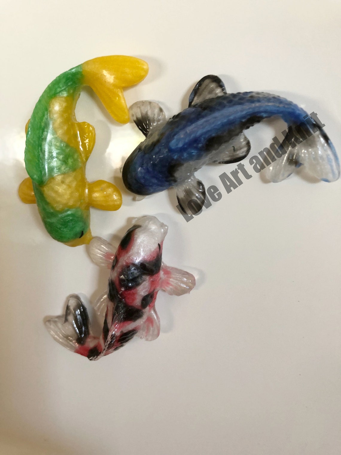 Fridge Magnets Koi Fish Decorative Magnets - Etsy