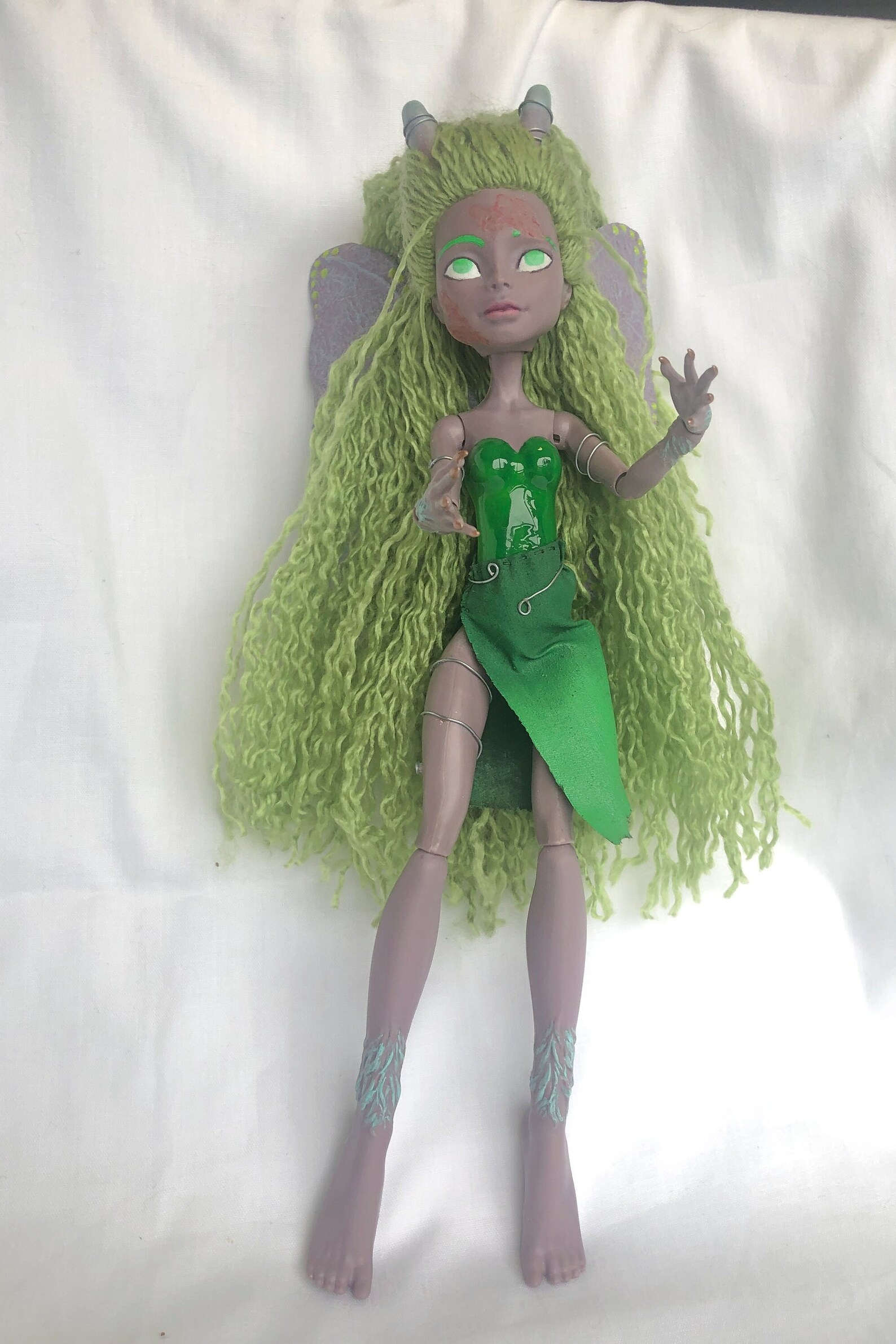 Butterfly Figurine Altered Monster High Butterfly - Etsy