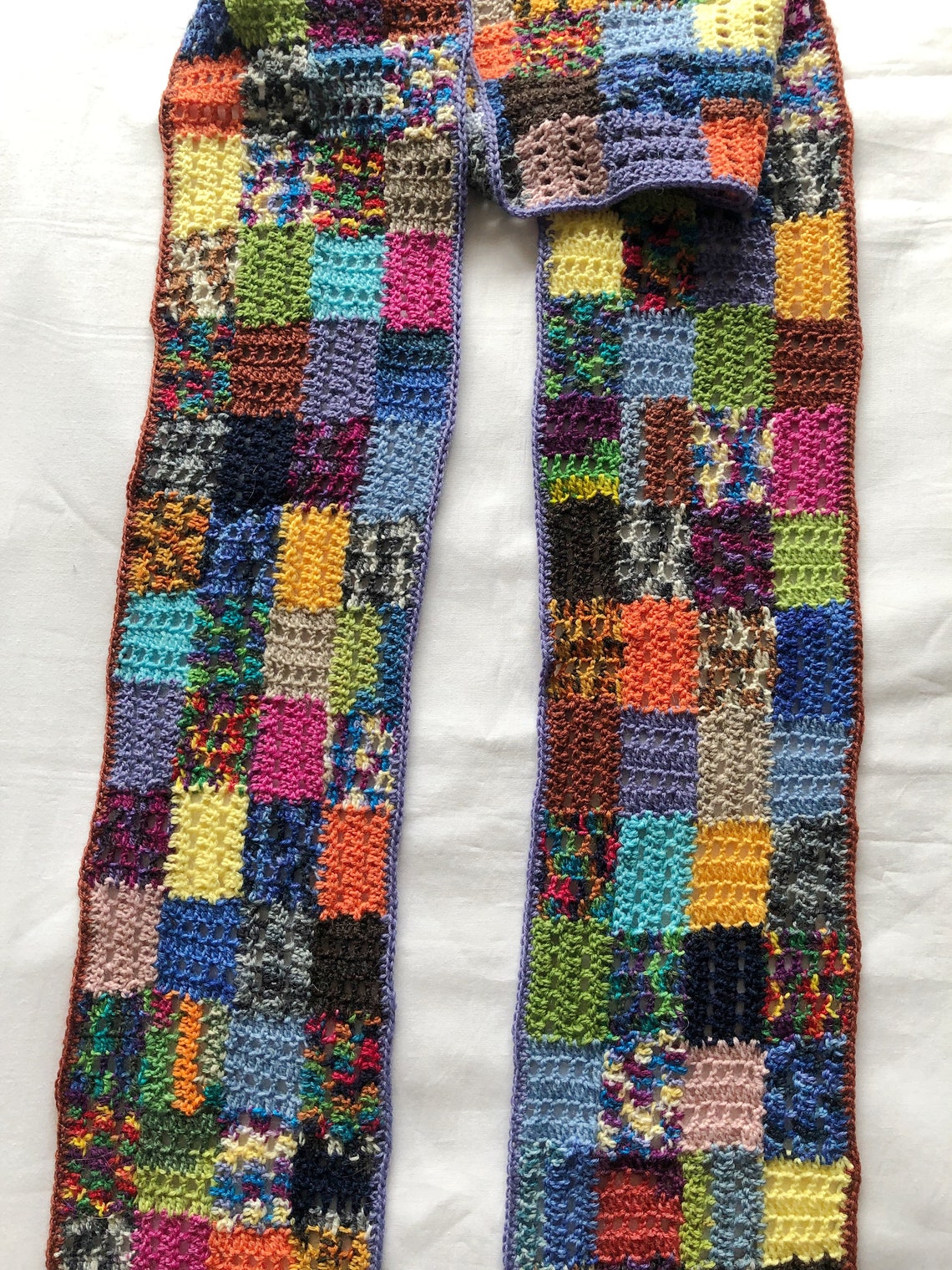 Boho Scarf Colourful Scarf - Etsy