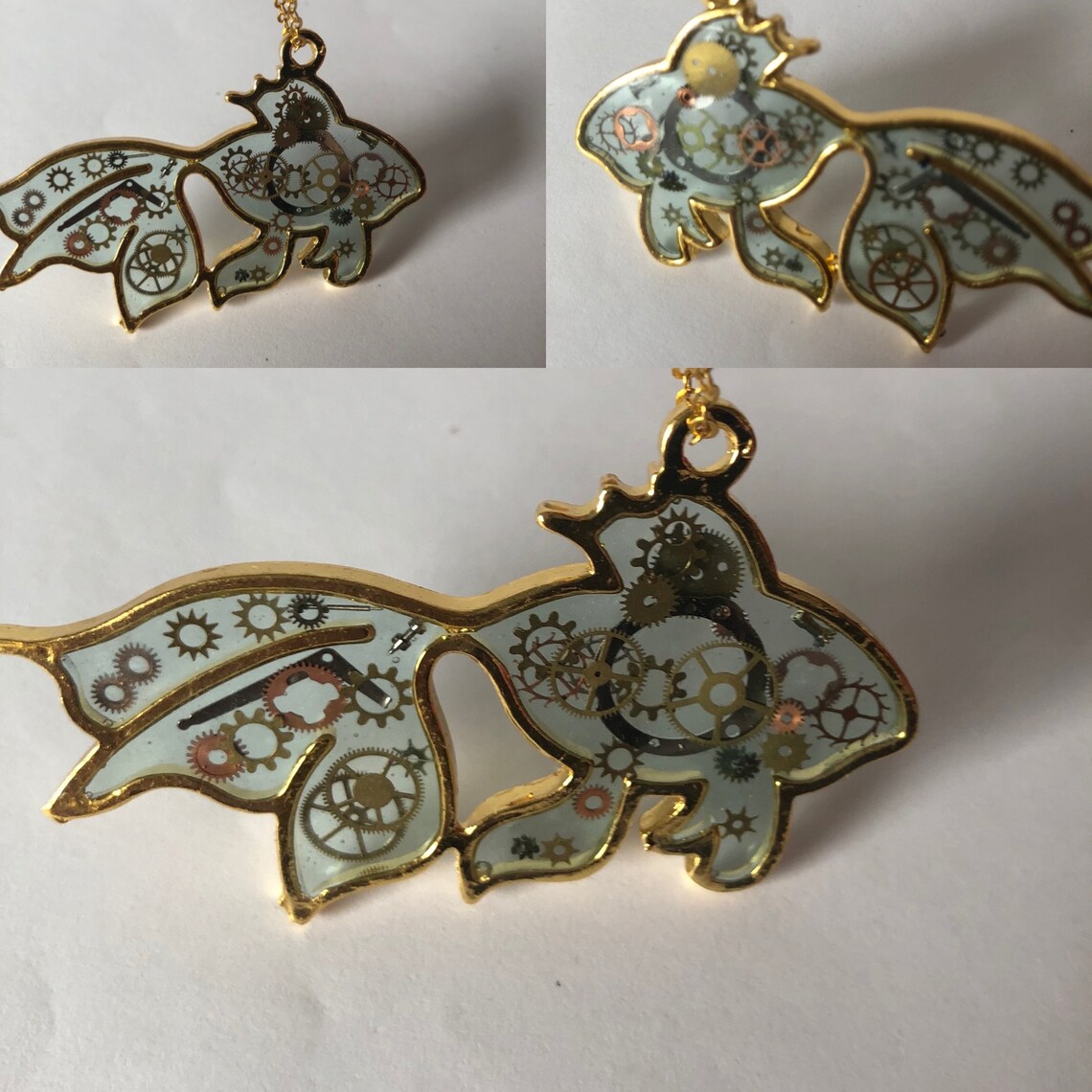 Fish Pendant Resin Mixed Pendant - Etsy