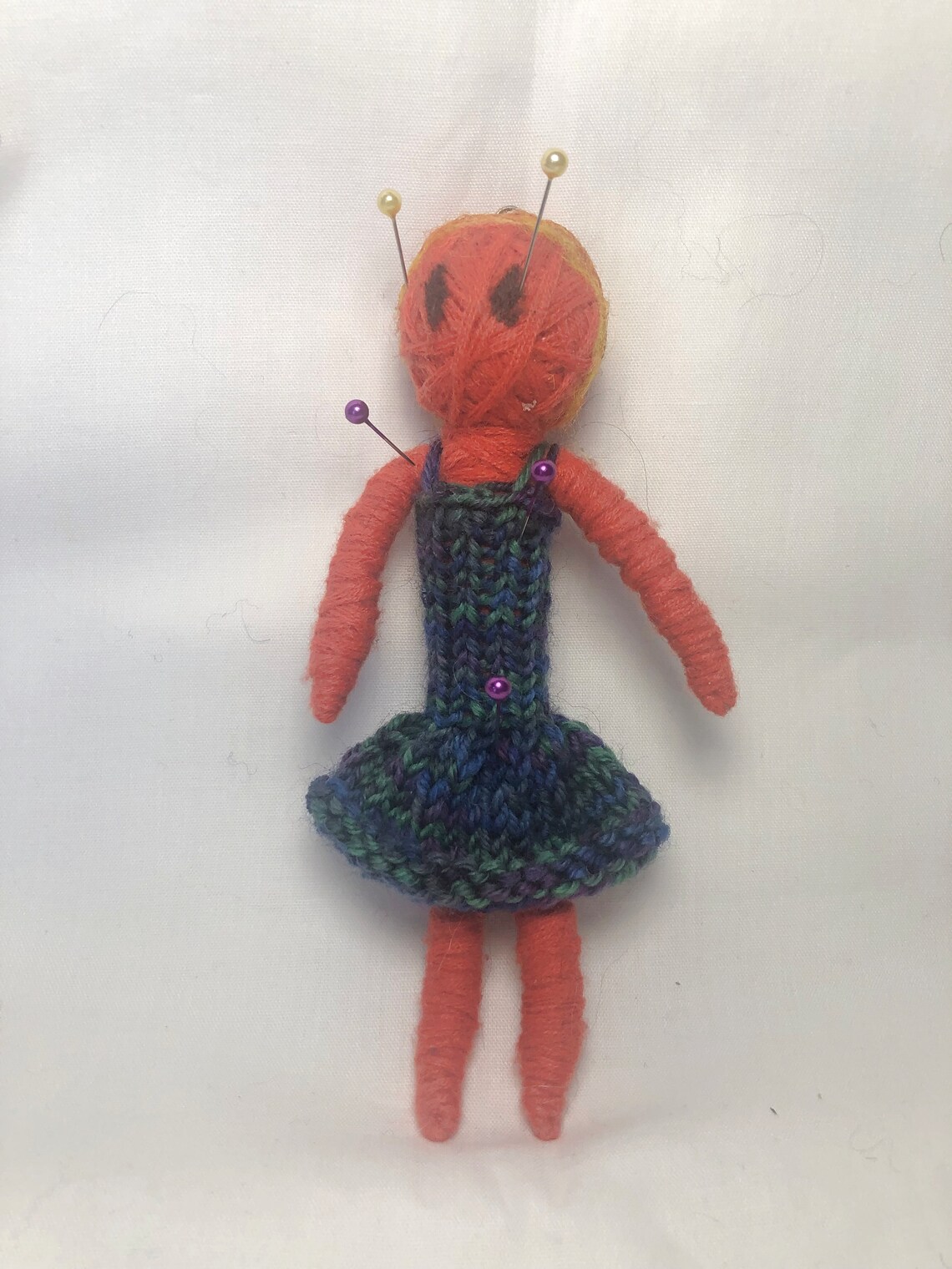 Cute Voodoo Doll Yarn Doll - Etsy