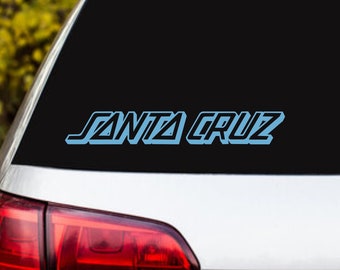 Santa Cruz Purple Decal | Etsy