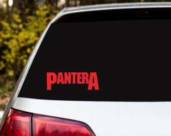 Pantera Car Decal - Etsy