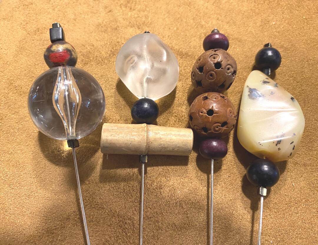 Hat Pins for Staw Hats - Etsy