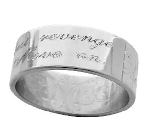 Divorce or Separation Revenge Ring Sterling Silver | Etsy