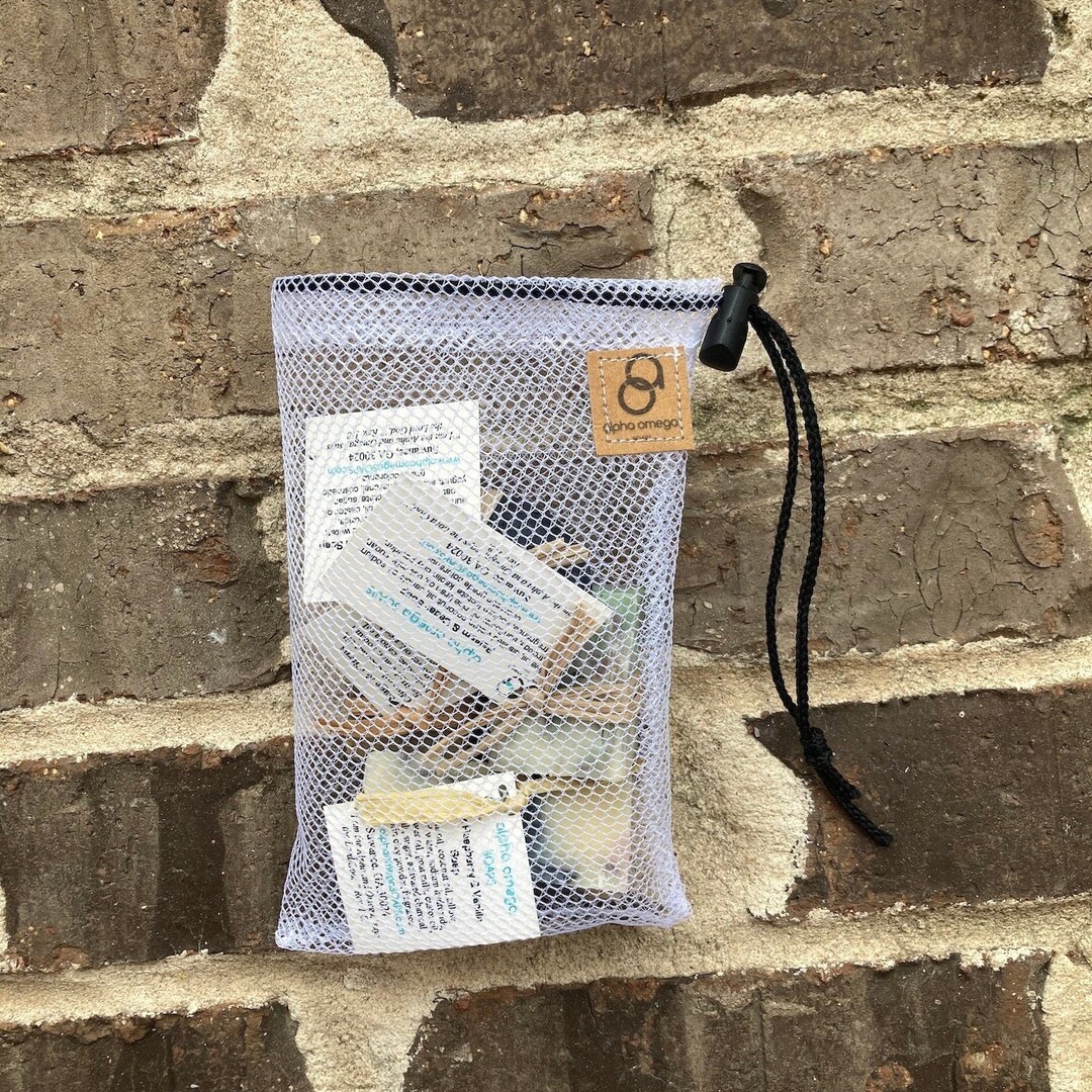 Nylon Netting Soap,shampoo Bar Saver Bag, Soap Saver Bag, Soap Pouch ...