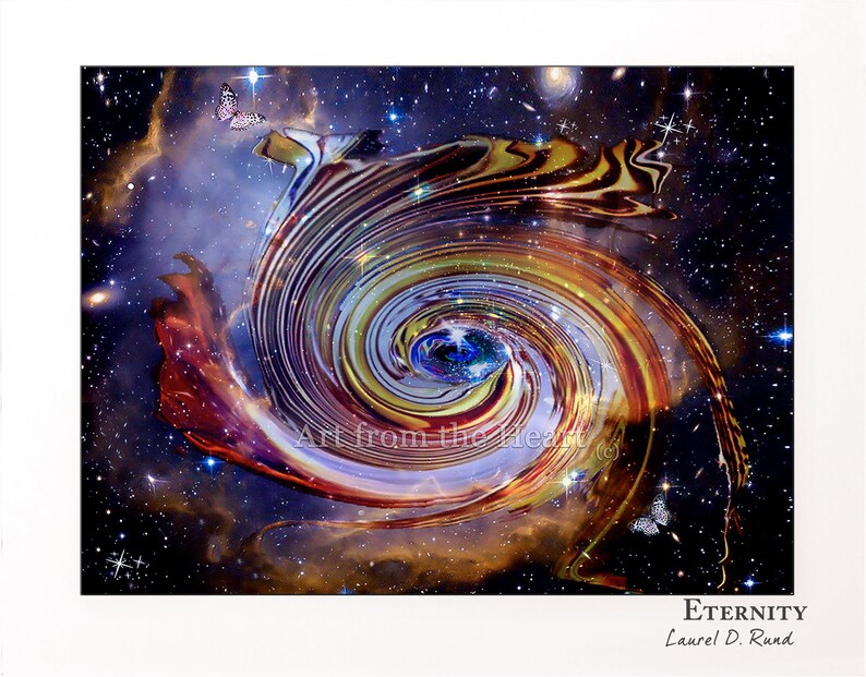 Eternity the Universe Metaphysical Art - Etsy