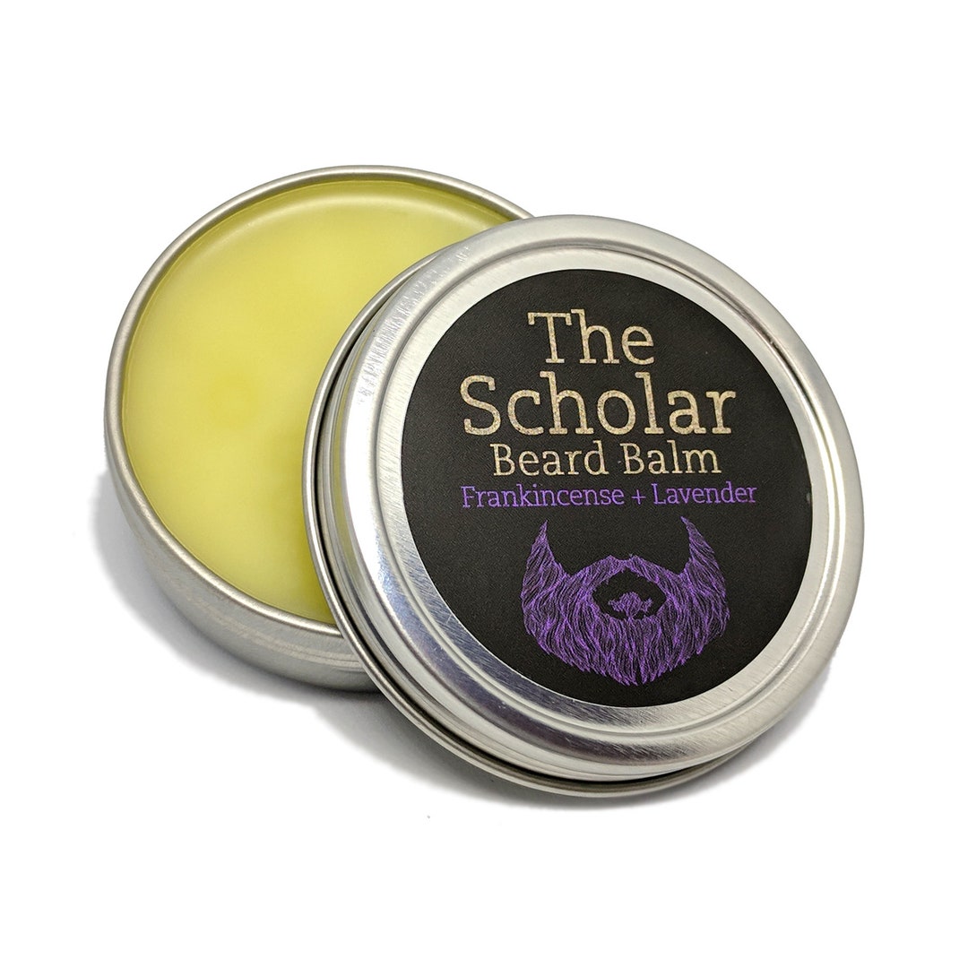 The Scholar Beard Balm - Frankincense + Lavender. All Natural ...