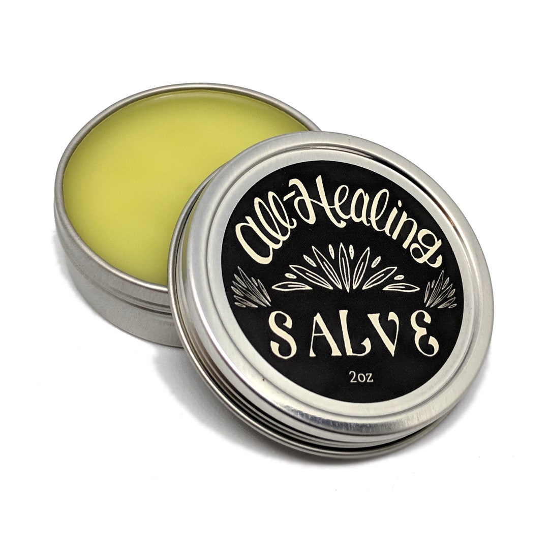 All-healing Herbal Salve - 2 Oz - Handmade, All-natural. Soothing and ...