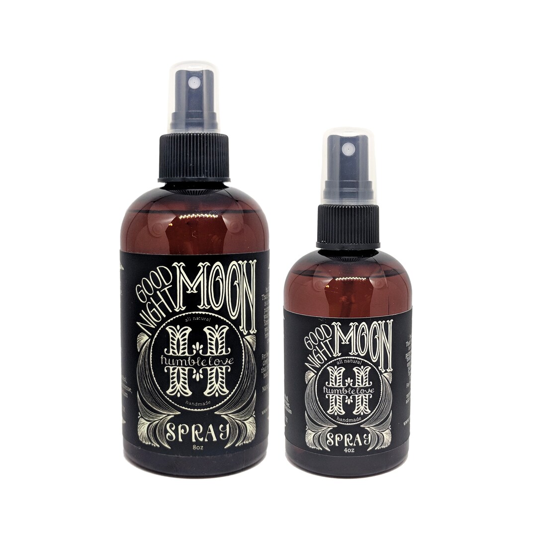 Good Night Moon Aromatherapy Spray - 4oz or 8oz - Nighttime, Calming ...