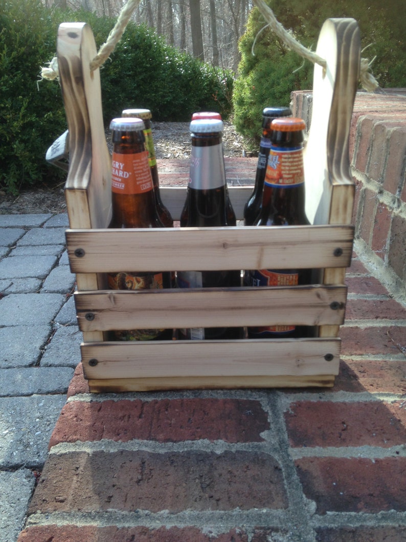 Wooden Beer Tote, Beer Caddy - Etsy