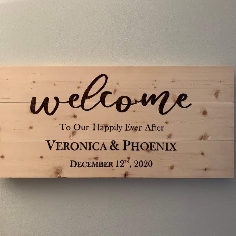 Pyrography Sign - Etsy