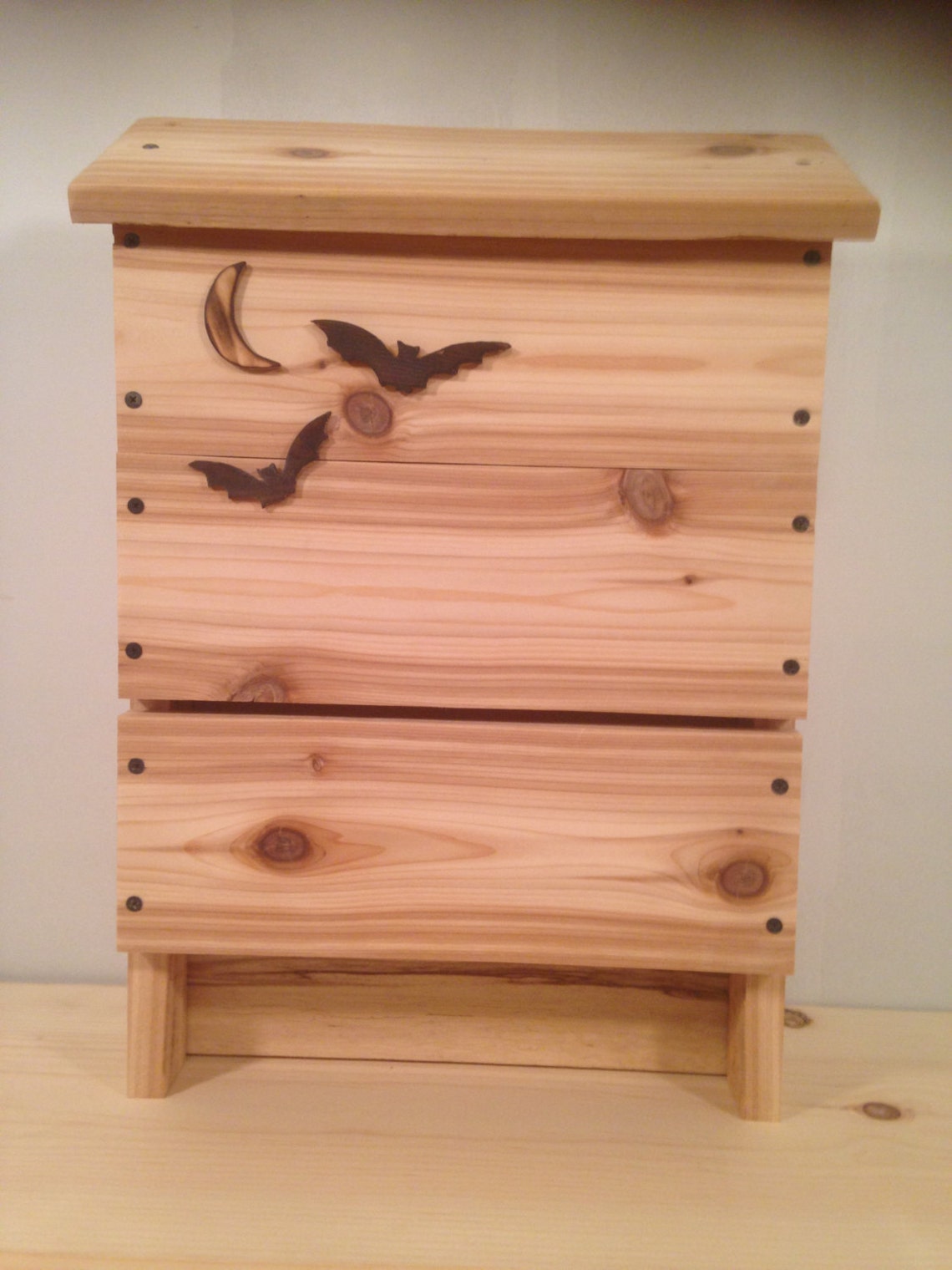 Handcrafted Cedar Bat House - Natural Mosquito Control - Conservation ...