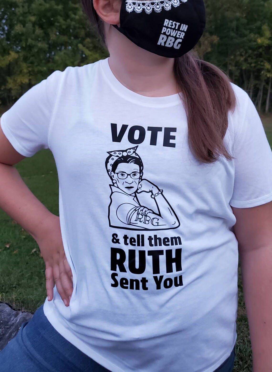 Vote And Tell Them Ruth Sent You T Shirt Etsy