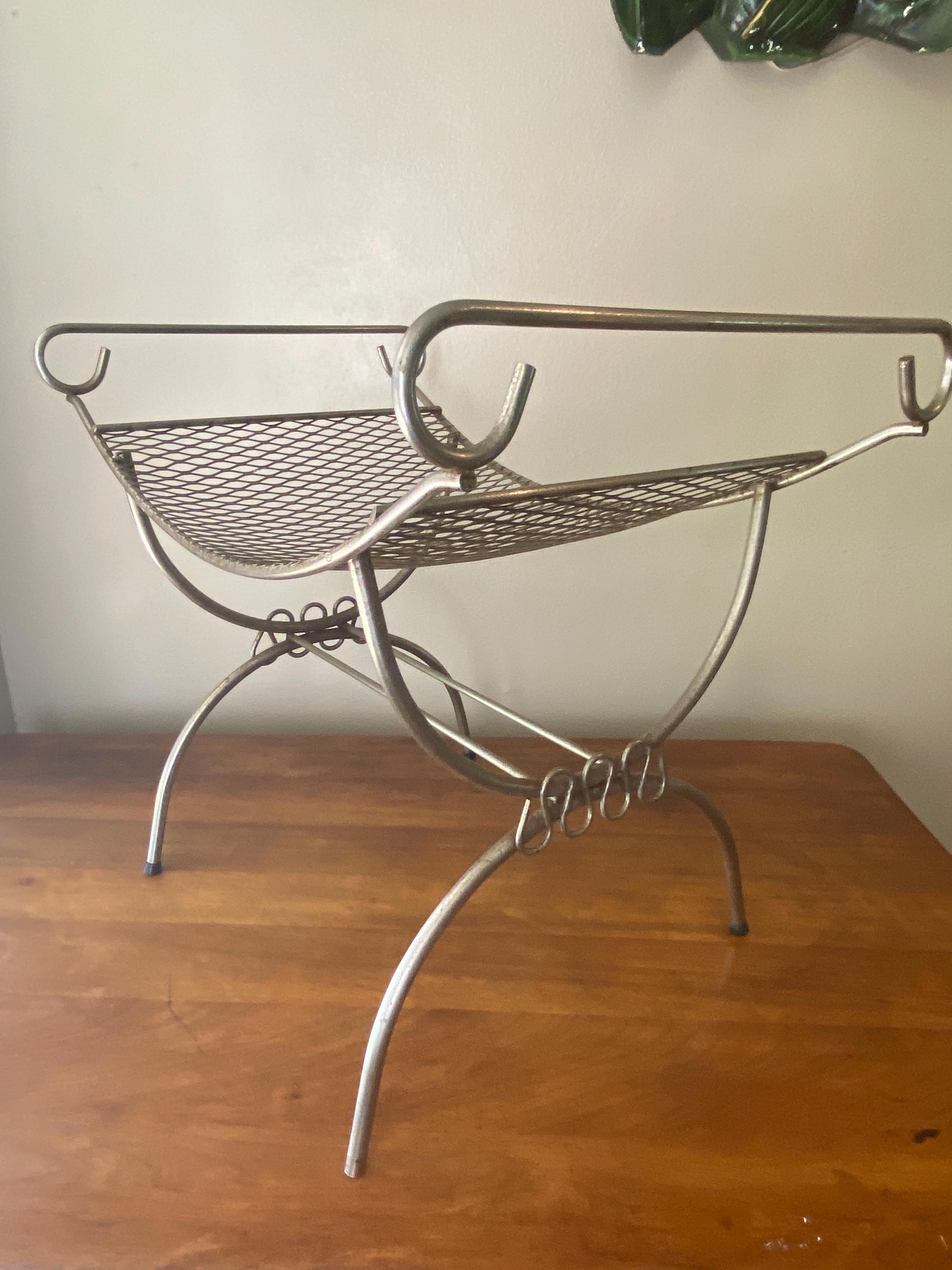 Vintage Mid Century Vanity Bench Wrought Iron Gold Hollywood Regency Stool Seat Chair Etsy